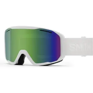 SMITH Blazer Snow Goggles - White/green Sol-x Mirror