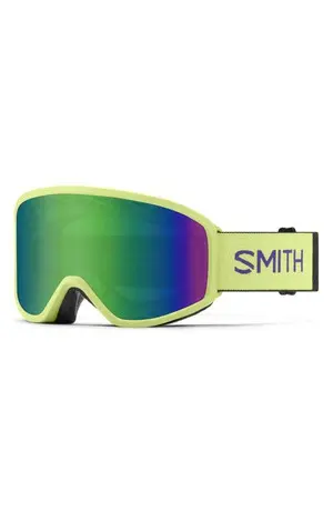 SMITH Optics Reason Over The Glasses Snow Goggles - Serpentine/green Sol-x Mirror