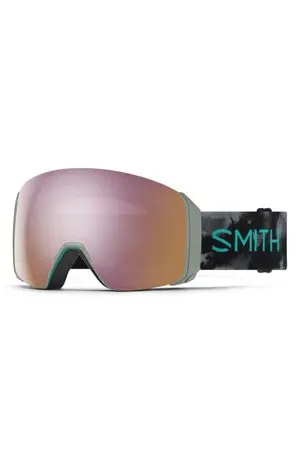 SMITH Smith 4D MAG™ XL Low Bridge Fit ChromaPop™ Snow Goggles Mind Expanders/rose Gold