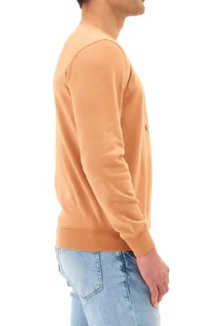 THREADS 4 THOUGHT Sea & Shell Mineral Wash Crewneck Sweatshirt - Papaya