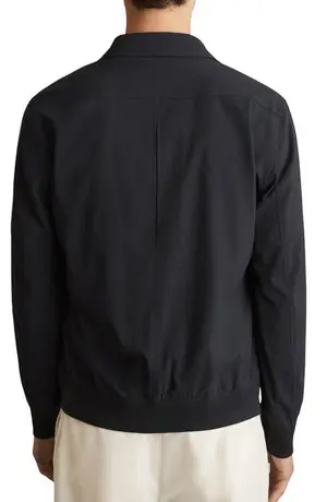 REISS Raider Button-up Jacket
