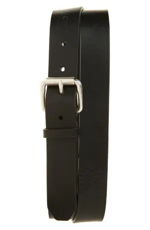 Rag & Bone Liam Leather Belt - Black