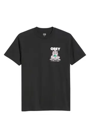 Obey Love & Unity Now Graphic T-shirt