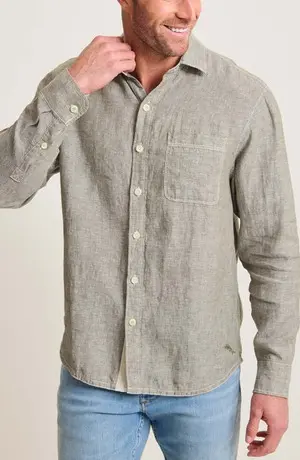 TOMMY BAHAMA Paradise Breezer Linen Shirt