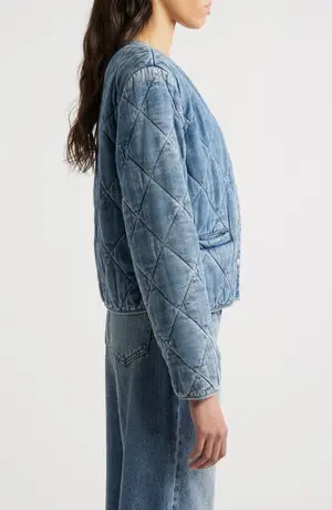 Rails Ency Quilted Denim Jacket