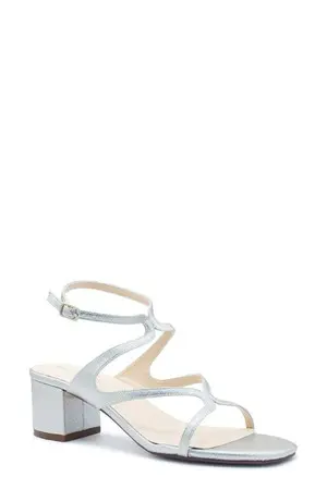 TOUCH UPS Cora Ankle Strap Sandal - Silver