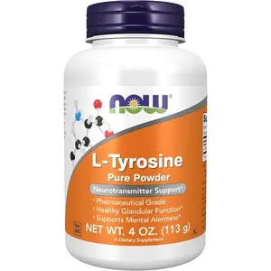 NOW FOODS L-tyrosine 113 Grams - One-color