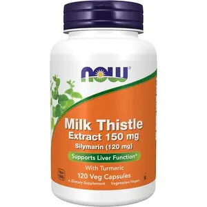 NOW FOODS Silymarin Milk Thistle 150mg 120 Capsules - One-color