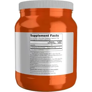NOW FOODS L-glutamine Powder 1000 Grams