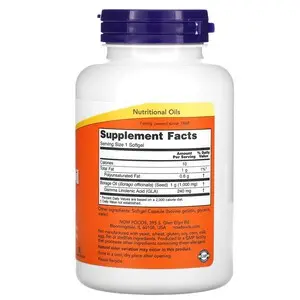 NOW FOODS Borage Oil 1000mg 120 Softgels