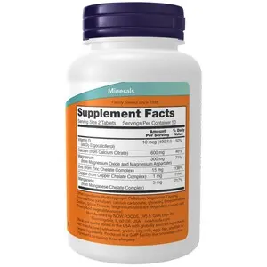 NOW FOODS Calcium Citrate 250 Tablets