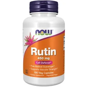 NOW FOODS Rutin 450mg 100 Capsules - One-color