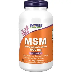 NOW FOODS Msm 1000mg 240 Capsules - One-color