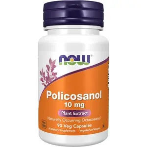 NOW FOODS Policosanol 10mg 90 Capsules - One-color