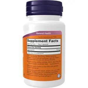 NOW FOODS Policosanol 10mg 90 Capsules