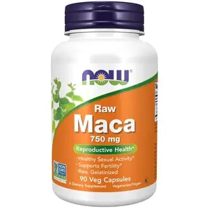NOW FOODS Maca 750mg 90 Capsules - One-color