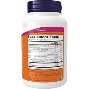 NOW FOODS Vitamin B-100 100 Capsules