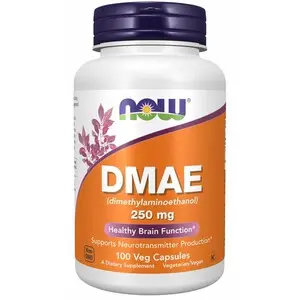 NOW FOODS Dmae 250mg 100 Capsules - One-color