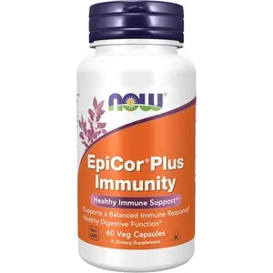 NOW FOODS Epicor Plus Immunity 60 Capsules - One-color