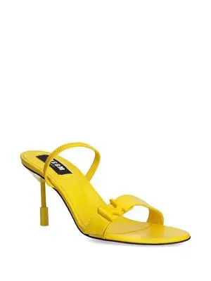 MSGM 85mm Logo-plaque Sandals