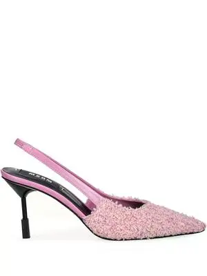 MSGM 85mm Slingback Pumps