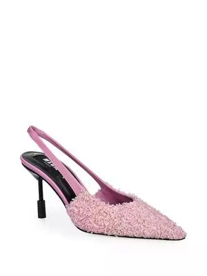 MSGM 85mm Slingback Pumps