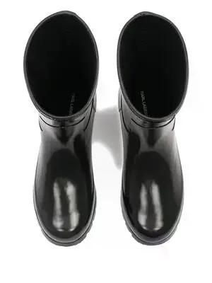 Karl Lagerfeld Logo Rain Boots