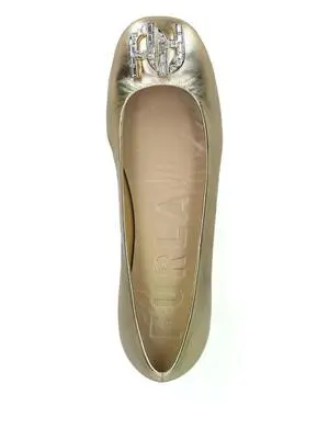 Furla Leather Ballerina Shoes