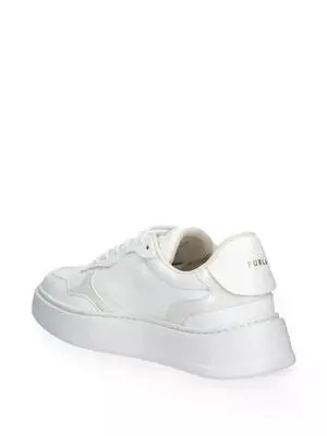 Furla Glitter Detailing Sneakers - White