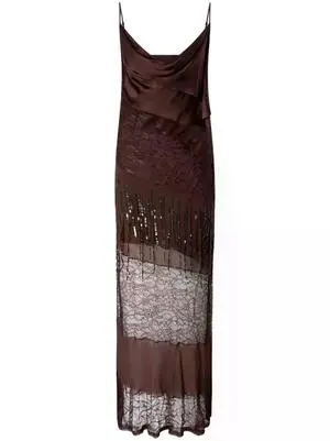 Pinko Panelled Maxi Dress