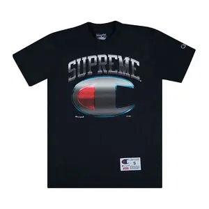 Supreme Champion Chrome Short-sleeve Top 'navy - Blue