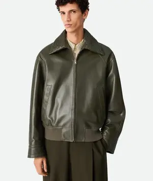 BOTTEGA  VENETA Leather Blouson