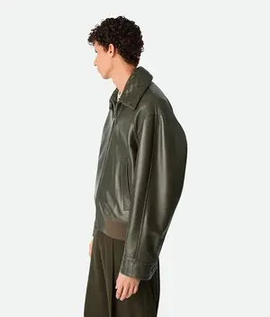 Bottega Veneta Leather Blouson