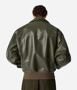 Bottega Veneta Leather Blouson