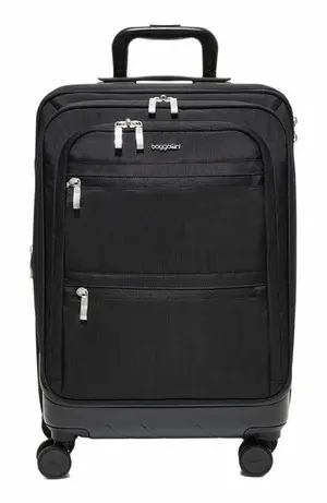 BAGGALLINI 22in 4 Wheel Hybrid Carry-on - Black