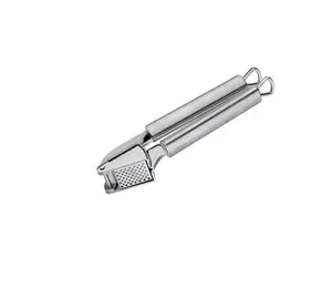 KUCHENPROFI Parma Garlic Press, 18/10 Stainless Steel