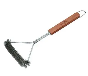 KUCHENPROFI Heavy Duty Texas Bbq Brush, Stainless Steel - Silver