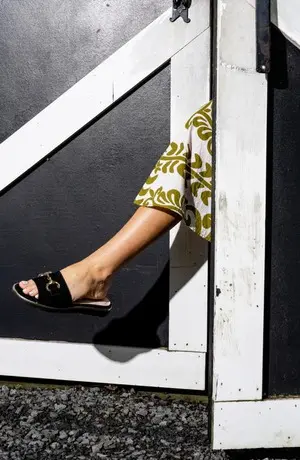 PATRICIA GREEN Princeton Sandal - Black