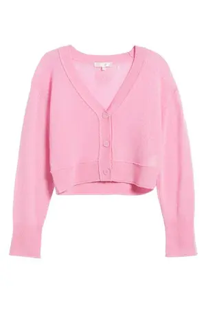 LoveShackFancy Lawrence Cashmere Crop Cardigan