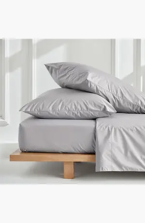 ITALIC Luxe Australian Sateen Pillowcase Set - Light Gray