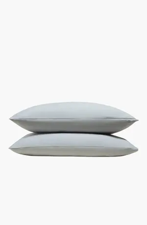 ITALIC Luxe Australian Sateen Pillowcase Set - Light Gray