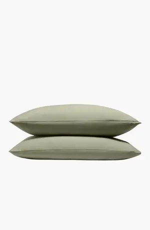 ITALIC Luxe Australian Sateen Pillowcase Set - Moss
