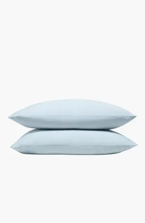 ITALIC Luxe Australian Sateen Pillowcase Set - Pale Blue