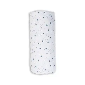 LULUJO Cotton Muslin Swaddle - Stars