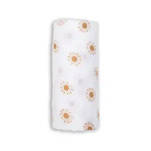 LULUJO Cotton Muslin Swaddle - Suns