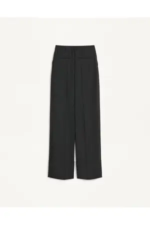 Valentino Garavani Virgin Wool Pants - Black