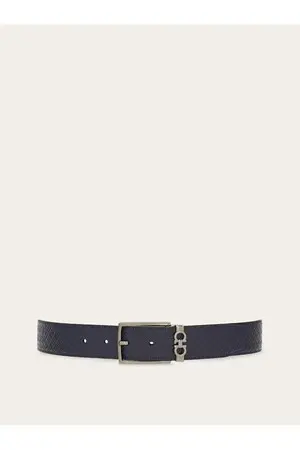 FERRAGAMO Reversible And Adjustable Gancini Belt