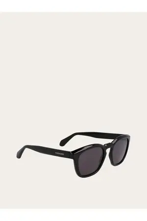 FERRAGAMO Modified Rectangle Sunglasses - Black