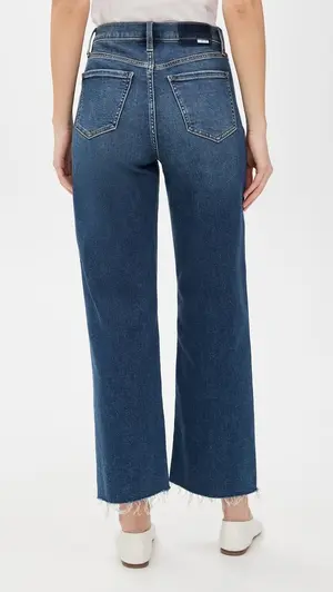 DAZE Pleaser Raw Hem Jeans