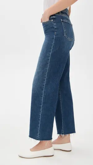 DAZE Pleaser Raw Hem Jeans